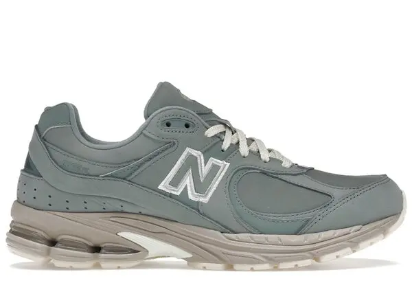 NEW BALANCE 2002r Kith Pistachioin Sneakers - Slate Grey/chinois Green