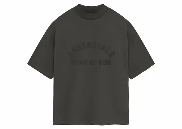 Fear Of God Essentials Heavy Jersey Short Sleeve Tee Shirt - Ink
