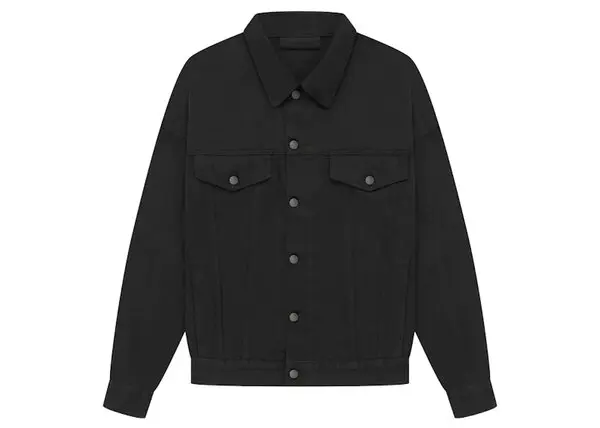 Fear Of God Essentials Denim Jacket - Black