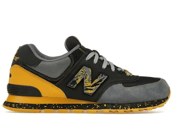 NEW BALANCE 574 Shelflife X Dr. Z City Of Gold - Black/grey/yellow
