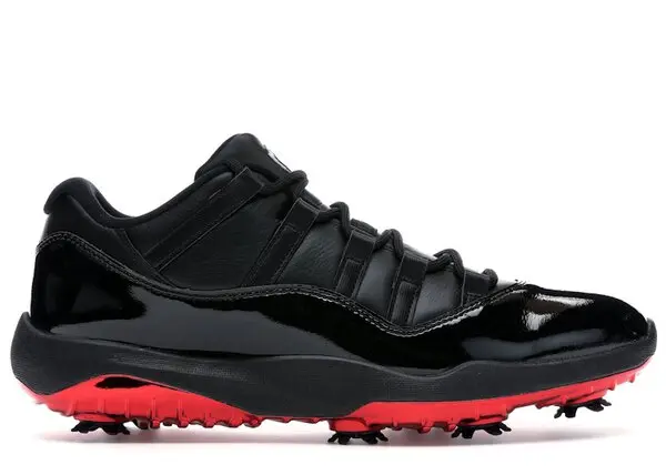 JORDAN Retro Low Golf Safari Bred - Black/university Red