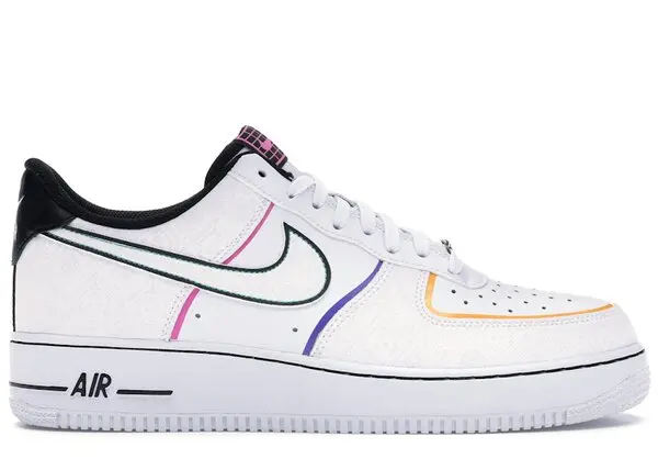 Nike Force 1 Low Day Of The Dead Sneakers - White/black