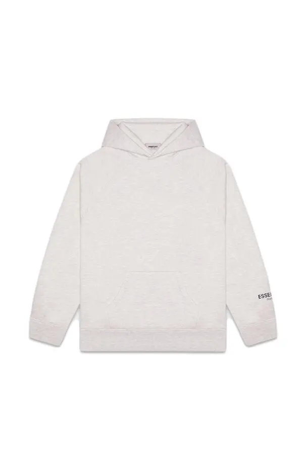 Fear Of God Essentials Core Pullover Hoodie - Heather Grey