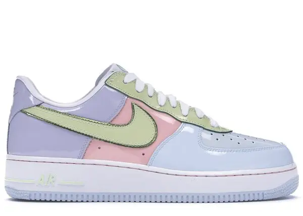 Nike Air Force 1 Low Easter Sneakers - Titanium/lime Ice/storm Pink
