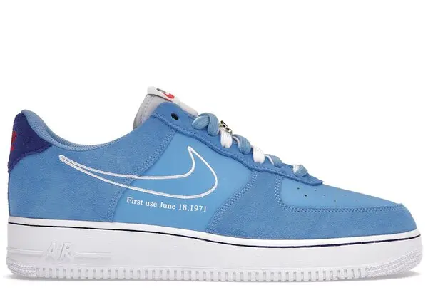 Nike Air Force 1 Low First Use - University Blue/white/deep Royal Blue