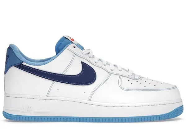 Nike Air Force 1 Low First Use Sneakers - White/obsidian/university Blue