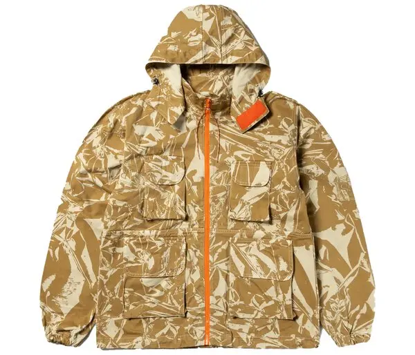 Aries Crinkle Camo Cargo Jacket