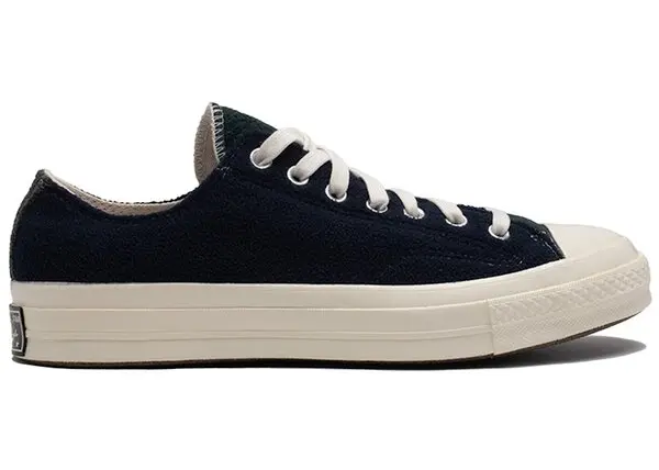 CONVERSE Chuck Taylor All Star 70 Ox Renew Upcycled Fleece - Black/blue/green