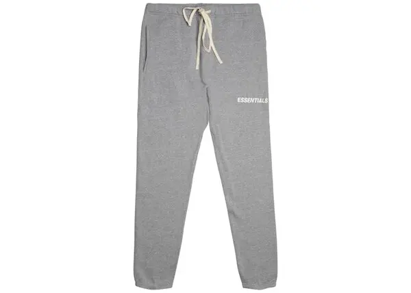 Fear Of God Graphic Sweatpants - Grey/white