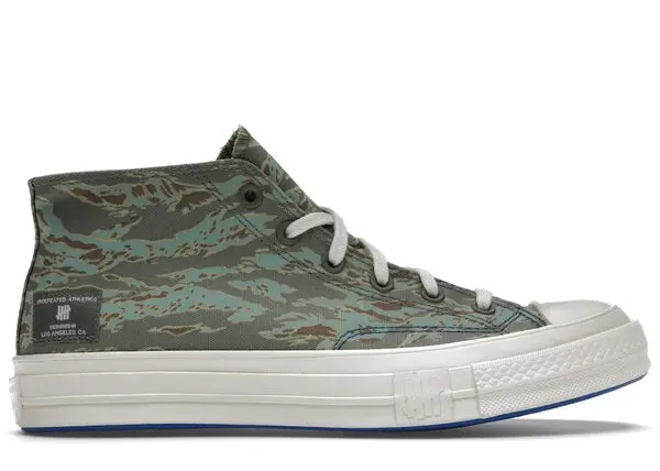 CONVERSE Chuck Taylor All Star 70 Mid Undefeated Forest - Sea Spray/fossil/egret