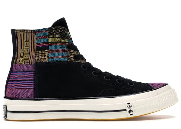 CONVERSE Chuck Taylor All Star 70 Hi Patchwork Bhm Sneakers - Black/white