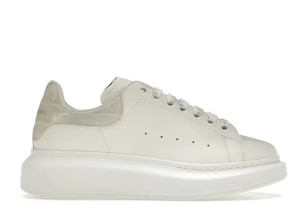 Alexander McQueen Oversized Sneakers - Whitecroc