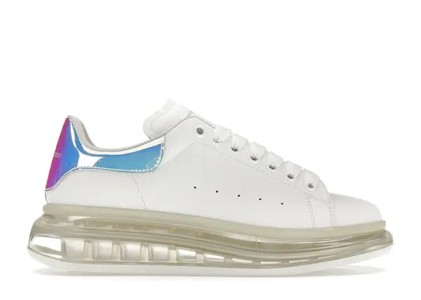 Alexander McQueen Oversized Clear Sole - White