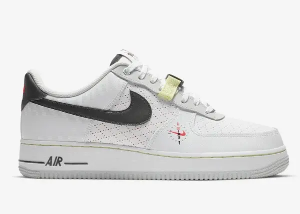 Nike Air Force 1 Low Fresh Perspective Sneakers - White/black/photon Dust