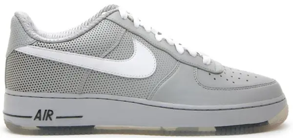 Nike Air Force 1 Low Futura Sneakers - Matte Silver/white/black