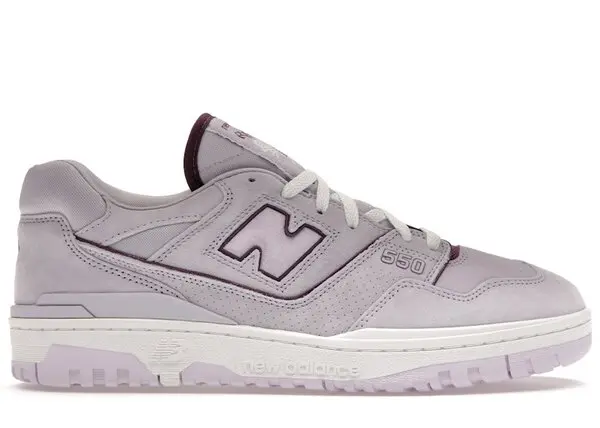 NEW BALANCE 550 Rich Paul Forever Yours Sneakers - Grey/violet/midnight Violet