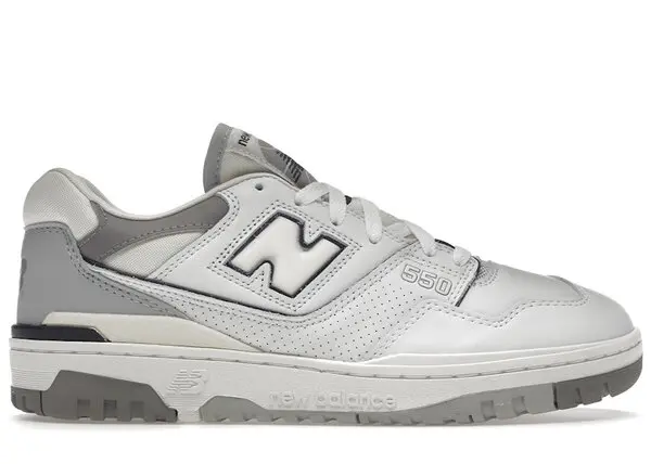 NEW BALANCE 550 Sneakers - Whit/marblehead/dark Grey