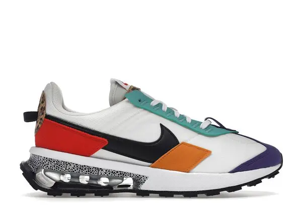 Nike Air Max Preday Se Safari Sneakers - Summit White/habanero Red/light Curry