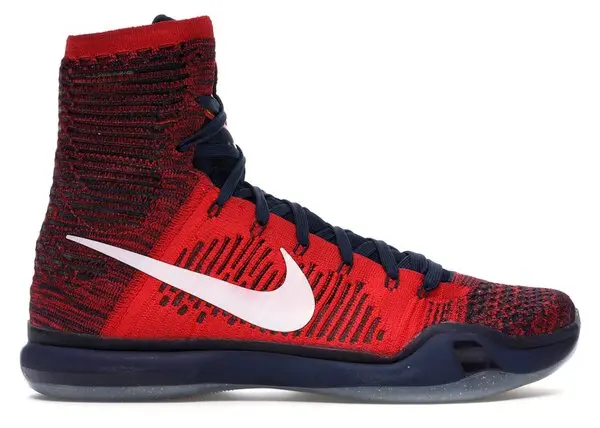 Nike Kobe Elite High-top Sneakers - University Red/white/obsidian