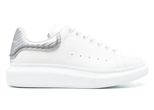 Alexander McQueen Oversized Metallicin Sneakers