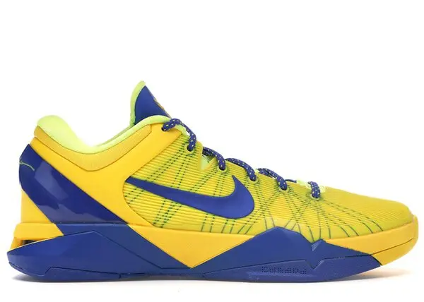 Nike Kobe 7 Barcelona Sneakers - Tour Yellow/game Royal/lemon Twist