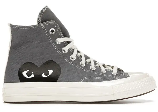 CONVERSE Chuck Taylor All-star 70 Hi Comme Des Garcons Play - Steel Gray/egret/black