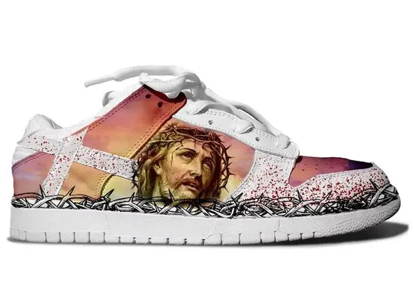 KITO WARES Passion Of Christ Low Resurrection Dayin Sneakers