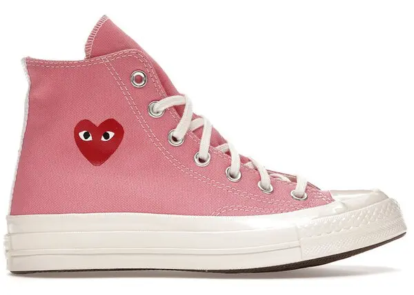 CONVERSE Chuck Taylor All-star 70 Hi Comme Des Garcons Play - Bright Pink
