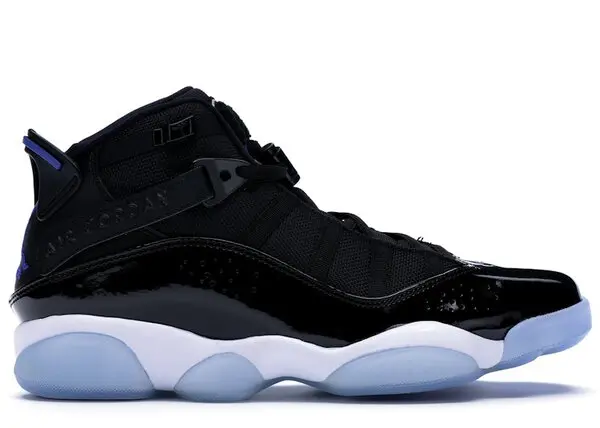 JORDAN 6 Rings Space Jam Sneakers - Black/hyper Royal/white