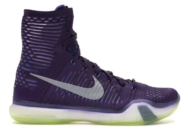 Nike Kobe Elite High Team Pack Sneakers - Ink/persian Violet/reflect Silver