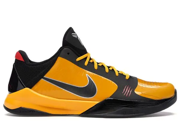 Nike Kobe 5 Bruce Lee Sneakers - Del Sol/black/varsity Red