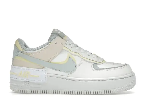 Nike Air Force 1 Low Shadow Sneakers - Sail/light Silver/citron Tint