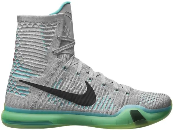 Nike Kobe Elite High Elevate Sneakers - Wolf Grey/white/light Retro