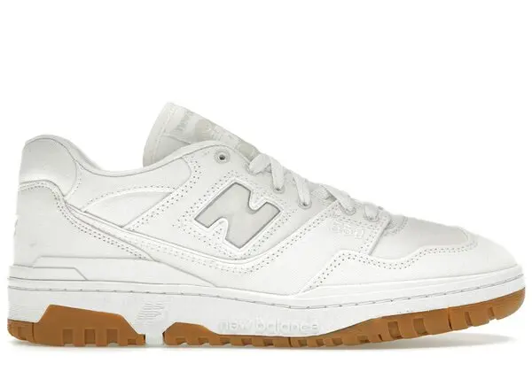 NEW BALANCE 550 Canvasin Sneakers - White/gum