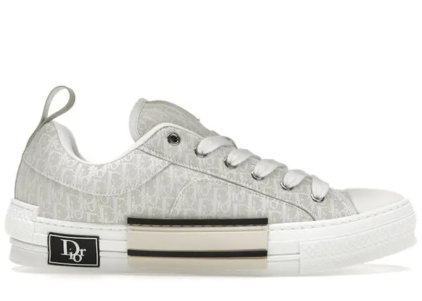 Dior B23 Skater Low-top Sneakers - Cream/white