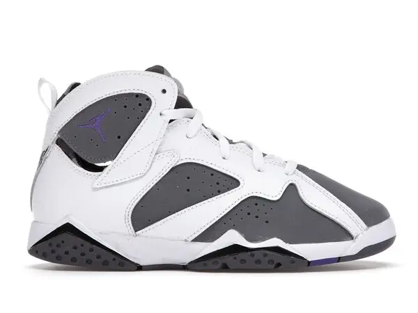 JORDAN 7 Retro Flint - White/flint Grey/black