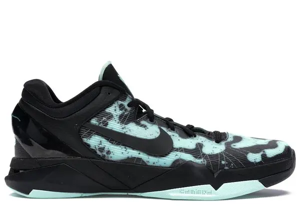 Nike Kobe 7 Poison Dart Frog Sneakers - Mint Candy/black
