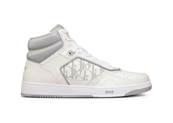 Dior B27 High-top Sneakers - White/gray