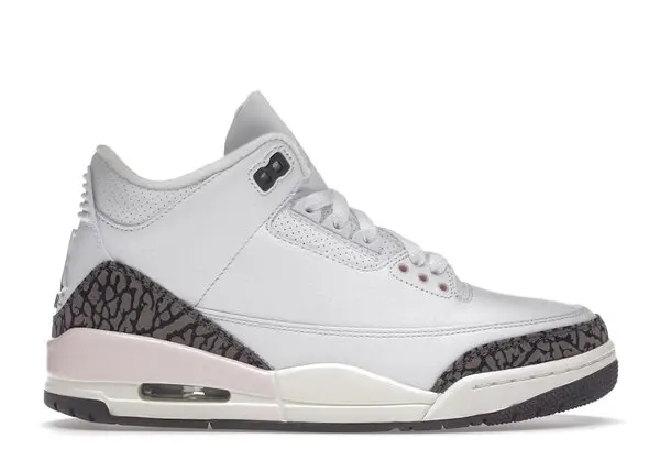 JORDAN 3 Retro Neapolitan Sneakers - White/dark Mocha/atmosphere