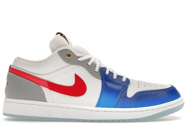 JORDAN 1 Low Se Philippines - White/game Royal/ice Blue