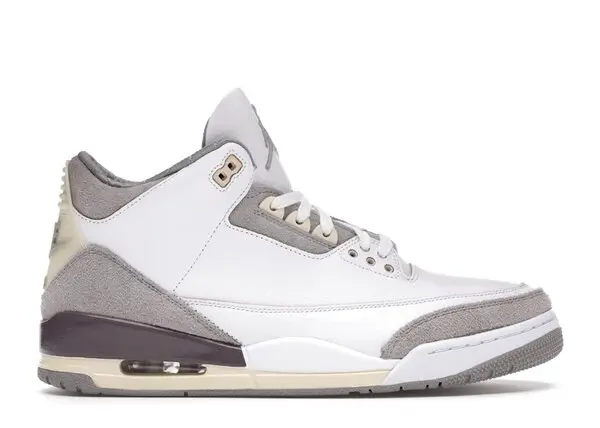 JORDAN 3 Retro Sp A Ma Maniére - White/medium Grey/violet Ore