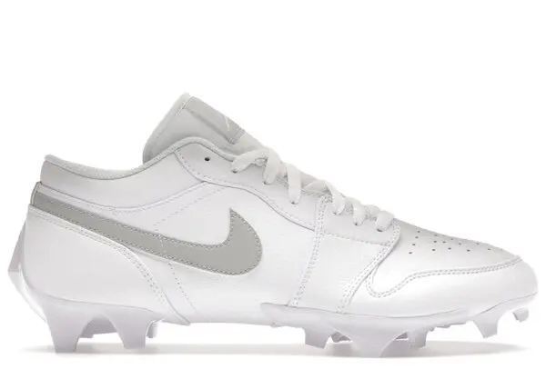 JORDAN 1 Low Td Cleat - White/grey Fog