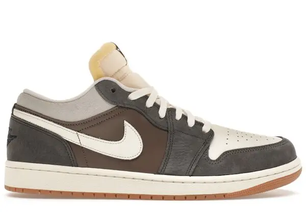 JORDAN 1 Low Snkrs Day Korea Magpie - White/grey/gum