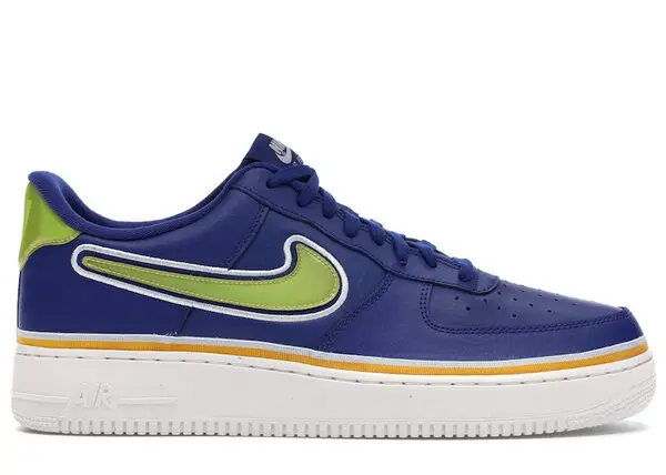 Nike Air Force 1 Low Sport Nba - Deep Royal/university Gold/off White