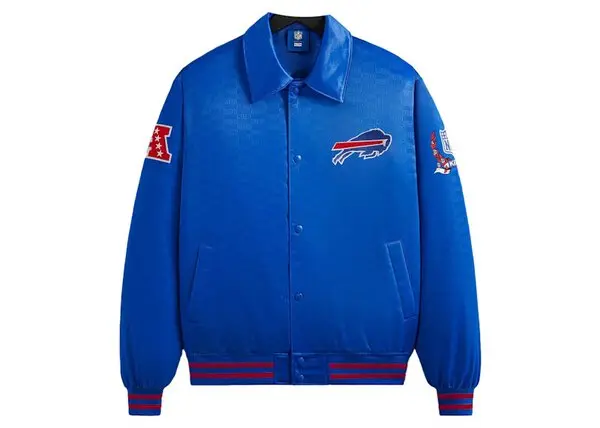 Kith X Nfl Bills Satin Bomber Jacket - Cyclone