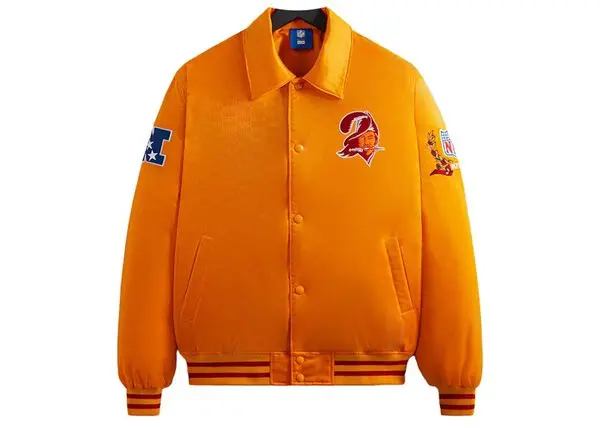 Kith X Nfl Buccaneers Satin Bomber Jacket - Cone