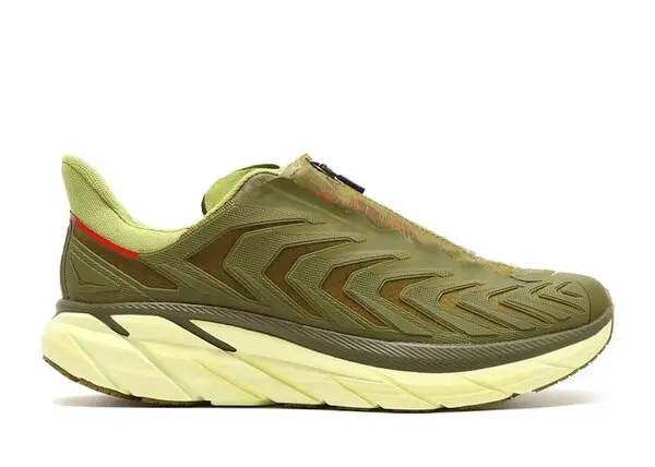Hoka One One Project Cliftonin Sneakers - Avocado/dark Citron