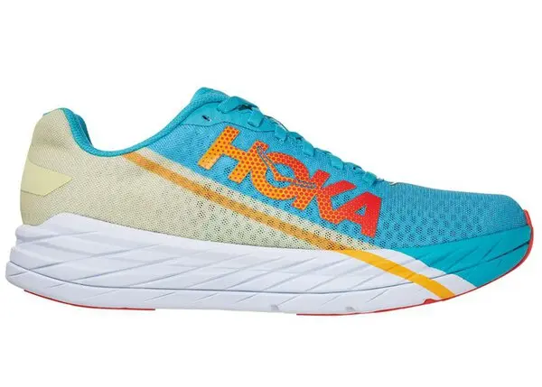 Hoka One One Rocket X Sneakers - Scuba Blue/luminary Green