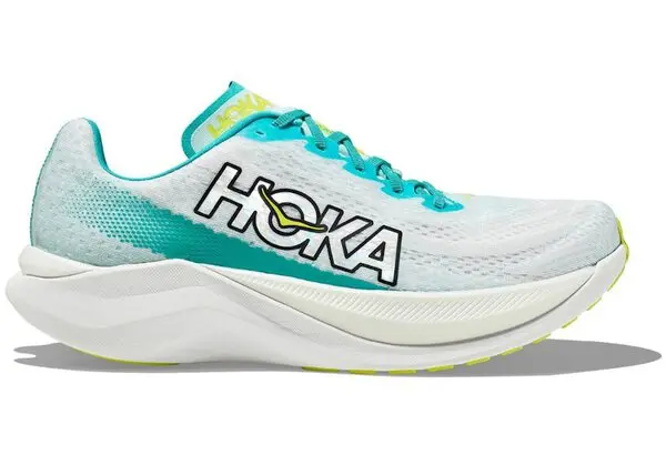 Hoka One One Mach Xin Sneakers - White/blue