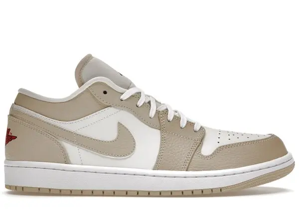 JORDAN 1 Low Se Sneakers - Sail/rattan/white